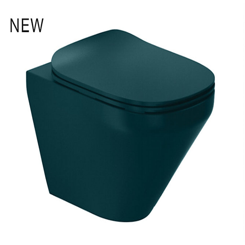 Kohler-Modern Life Edge -Wall-hung Toilet With Uf Seat cover in peacoc ...