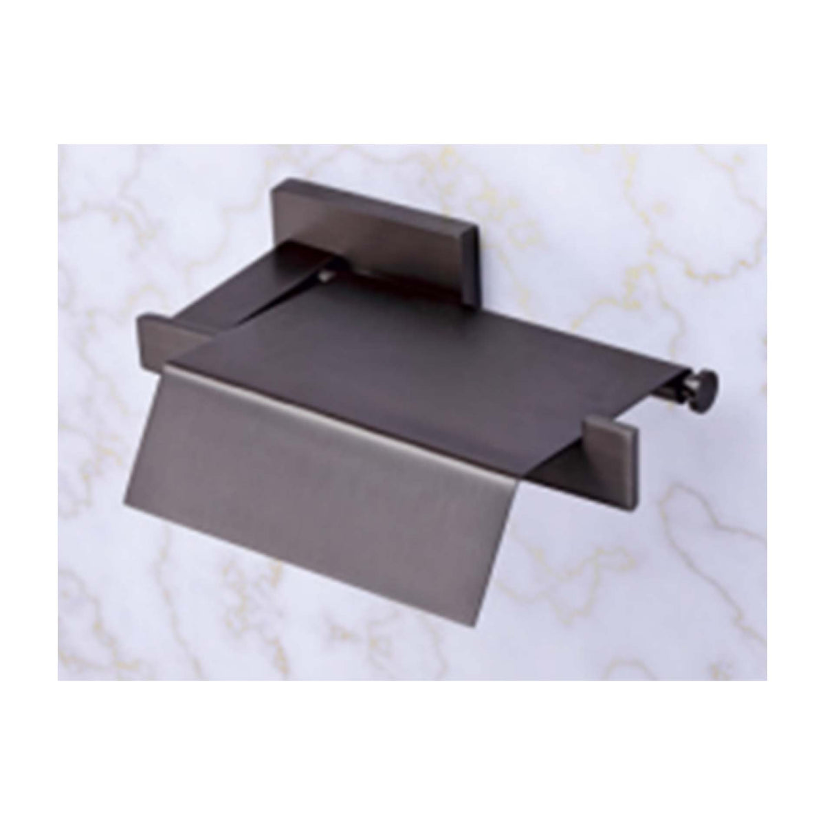 MANZA JET BLACK - PAPER HOLDER WITH LID — Saini World