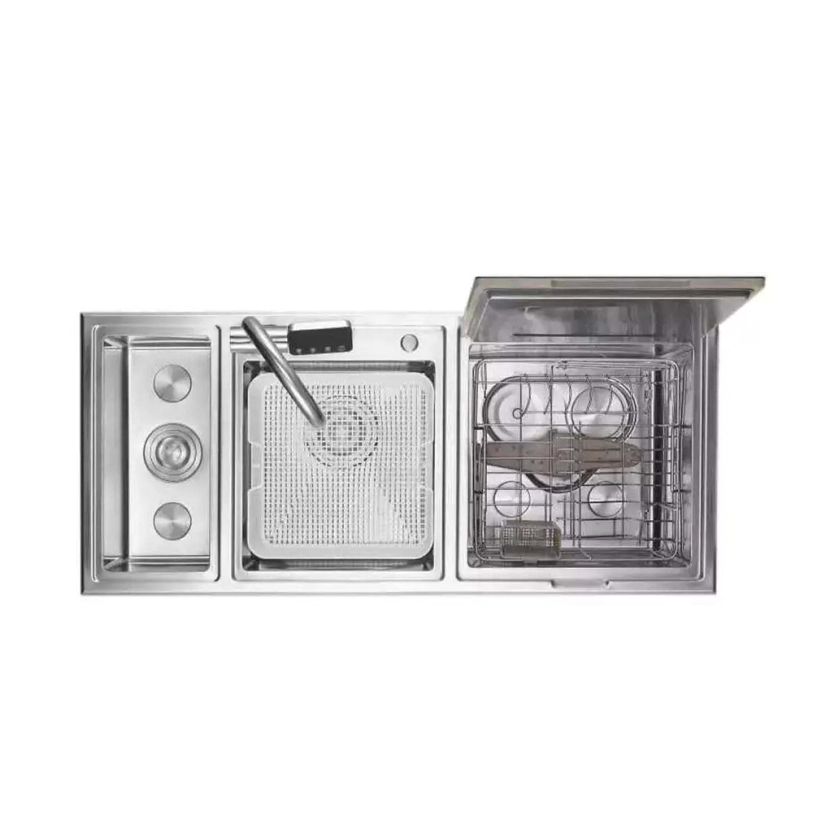 GLASS RISER SINK - FS 4520 DW — Saini World