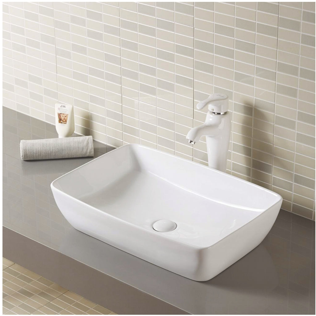 Toyo 24012 White Wash Basin — Saini World