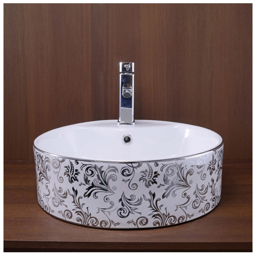 Toyo 302 Silver Wash Basin — Saini World